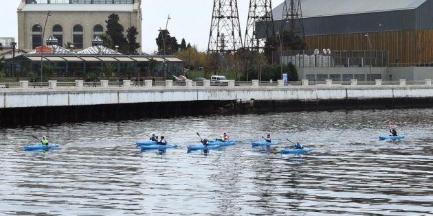 AKAF Xəzər dənizində rəsmi olaraq fəaliyyətə başlayıb - Ən son idman ...
